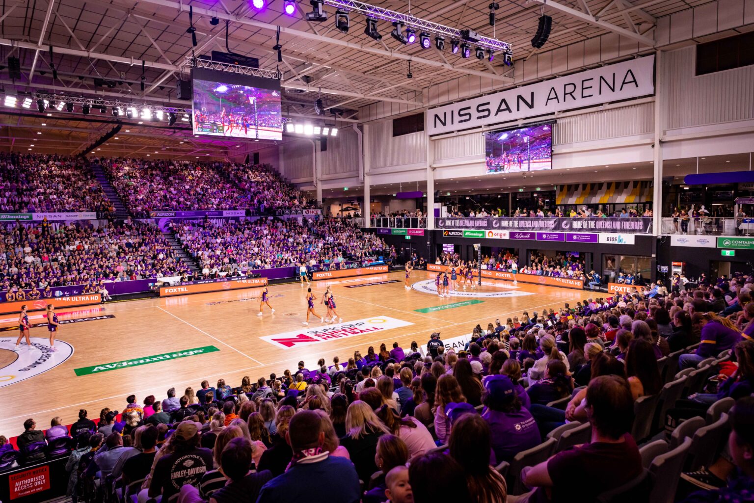 Nissan Arena - Home of the Queensland Firebirds and Brisbane Bullets